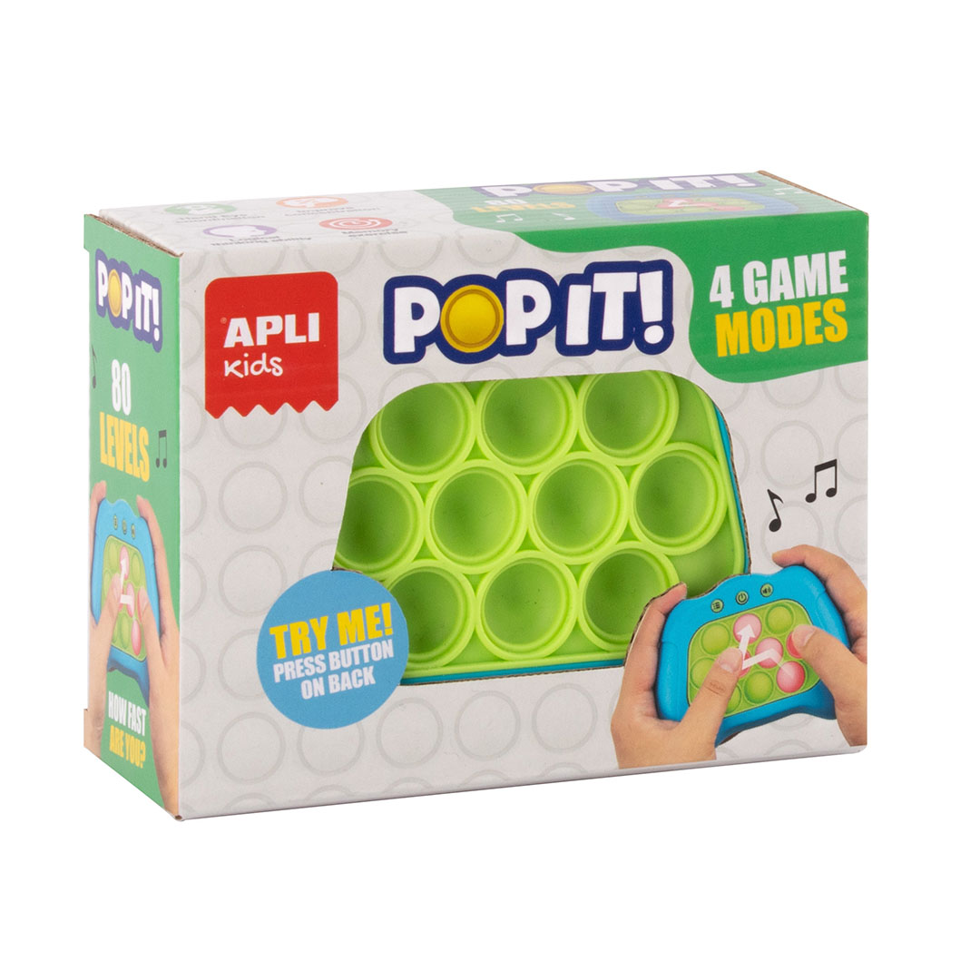 Caja Carton Juego Apli Kids Electronico Pop It. Juegos educativos . La ...